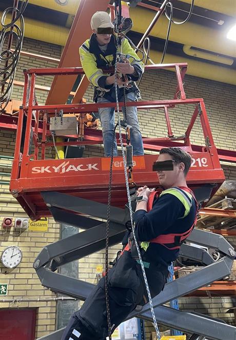 Fallskyddsutbildning i Skåne