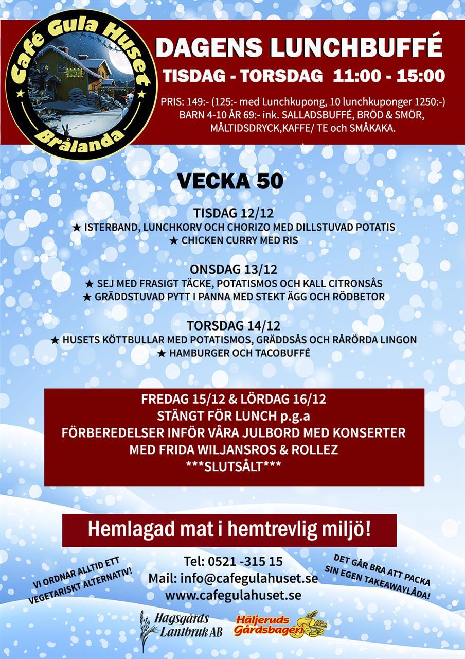 Välkommen till Café Gula Huset i Brålanda