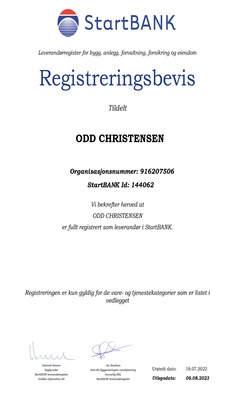 BESLAGLISTER - lås, beslag og dørautomatikk. Odd Christensen