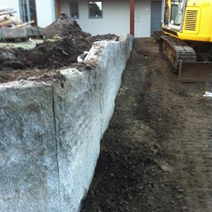 Blockstensmur granit grå 1000x200x1200 - Stenvaruhuset